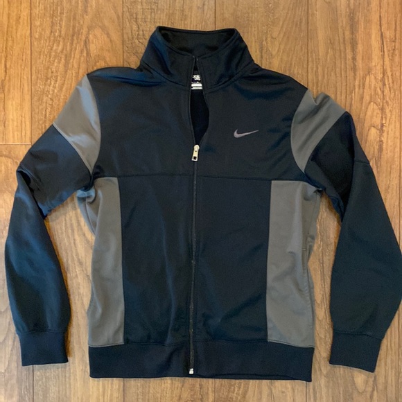 Nike | Jackets & Coats | Mens Nike Performance Zipup Medium Black And ...